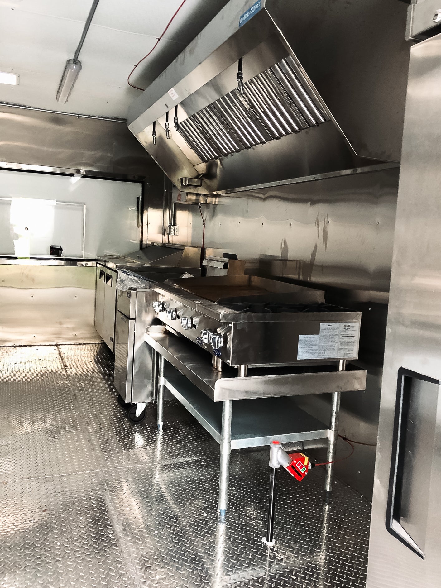 2022 Metallic Grey Food Trailer – foodcartsonline